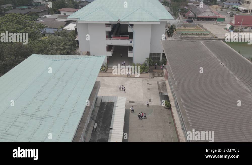 School building building exterior architecture walking Stock Videos ...