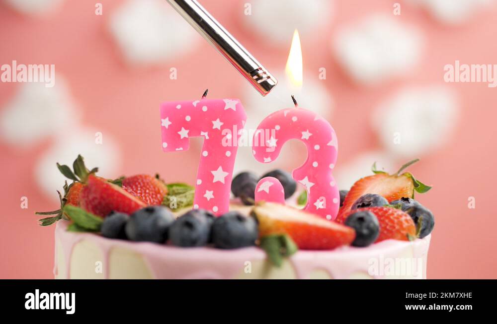 Candle number 73 cake Stock Videos & Footage - HD and 4K Video Clips ...