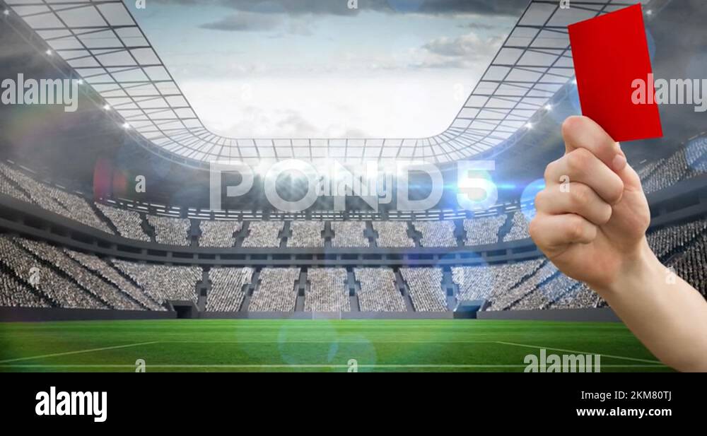 Football pitch referee red card Stock Videos & Footage - HD and 4K ...