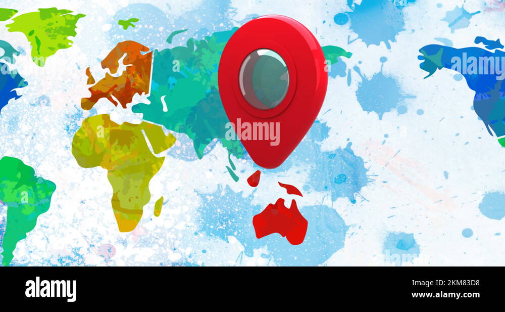 Red location pin Stock Videos & Footage - HD and 4K Video Clips - Alamy