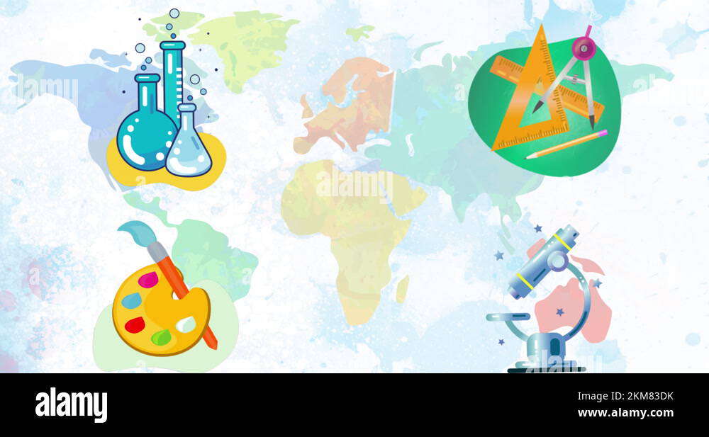 Map vector school Stock Videos & Footage - HD and 4K Video Clips - Alamy