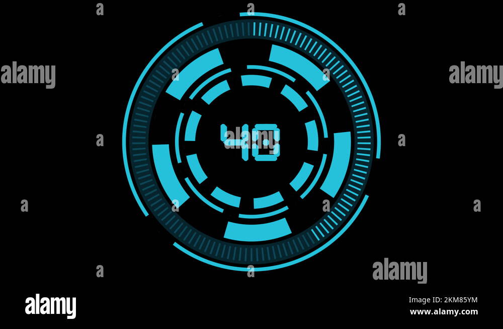 Hud Panel Cyber Background, Radial Downloading Progress Bar, Technical ...