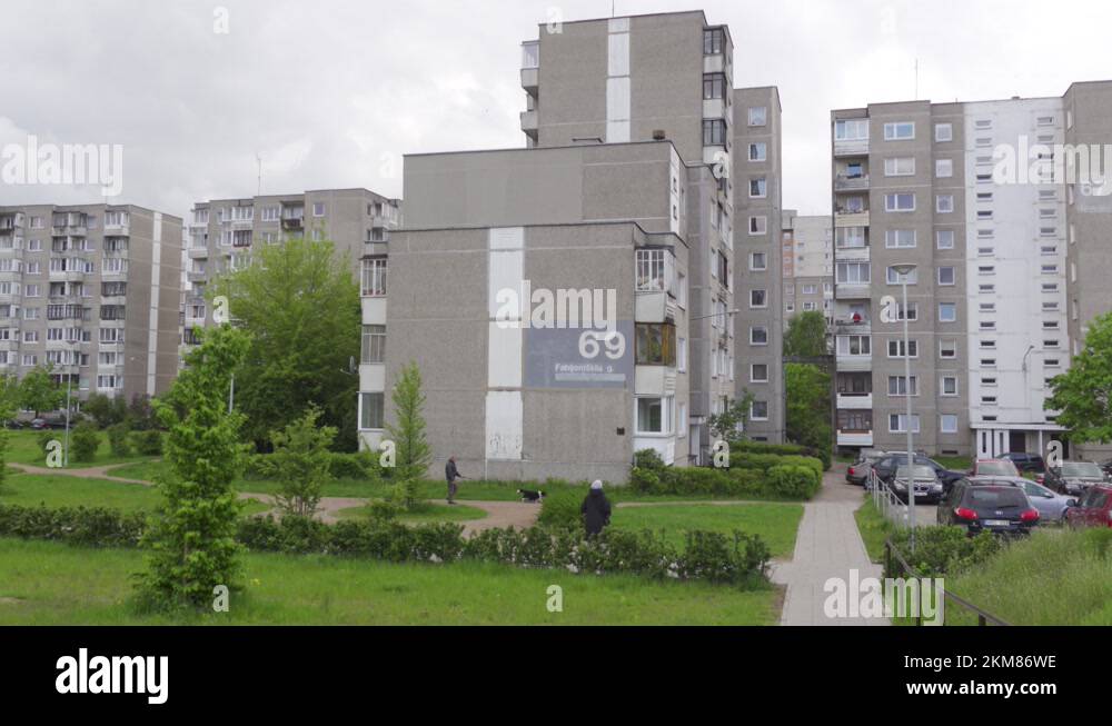 Soviet Planned District Fabijoniskes, filming location of HBO Chernobyl ...
