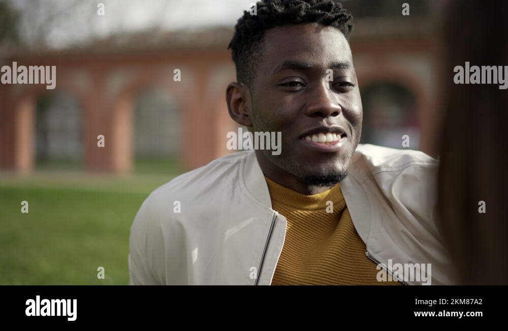 Portrait black man speaking Stock Videos & Footage - HD and 4K Video ...