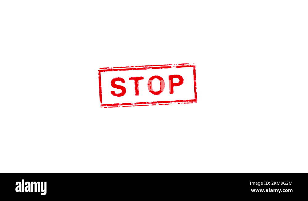 Stop stamp Stock Videos & Footage - HD and 4K Video Clips - Alamy