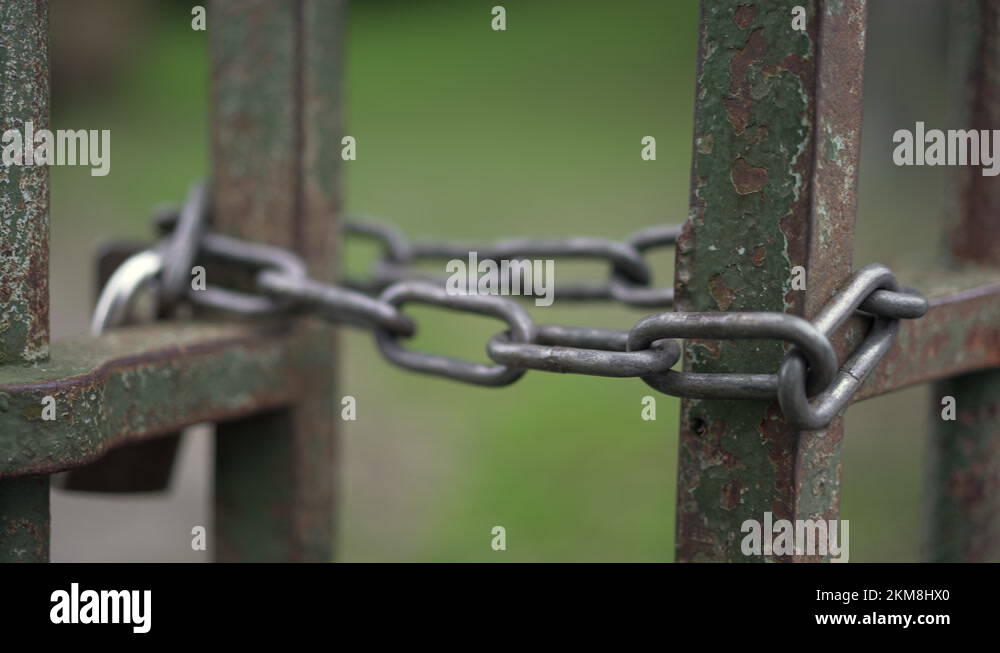 Secure iron gate entrance Stock Videos & Footage - HD and 4K Video ...