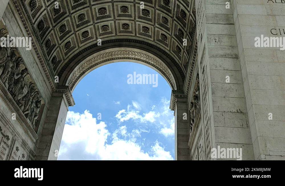 Inside the arc de triomphe Stock Videos & Footage - HD and 4K Video ...