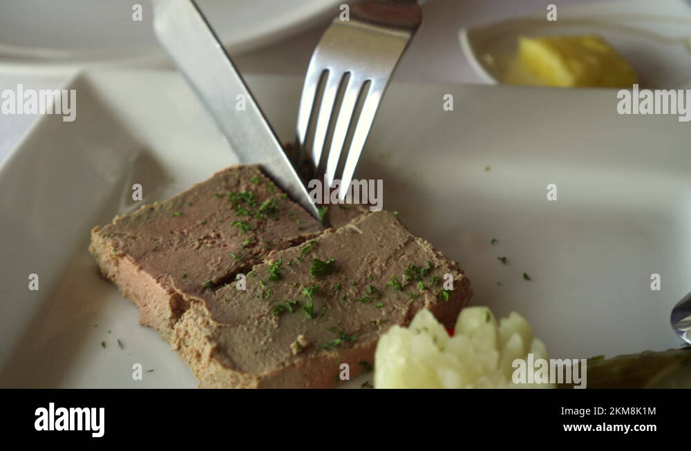 Pate goose pate goose liver pate Stock Videos & Footage - HD and 4K ...