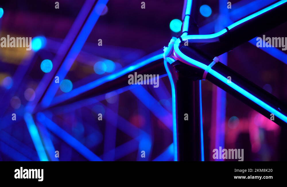 Neon light installation Stock Videos & Footage - HD and 4K Video Clips ...