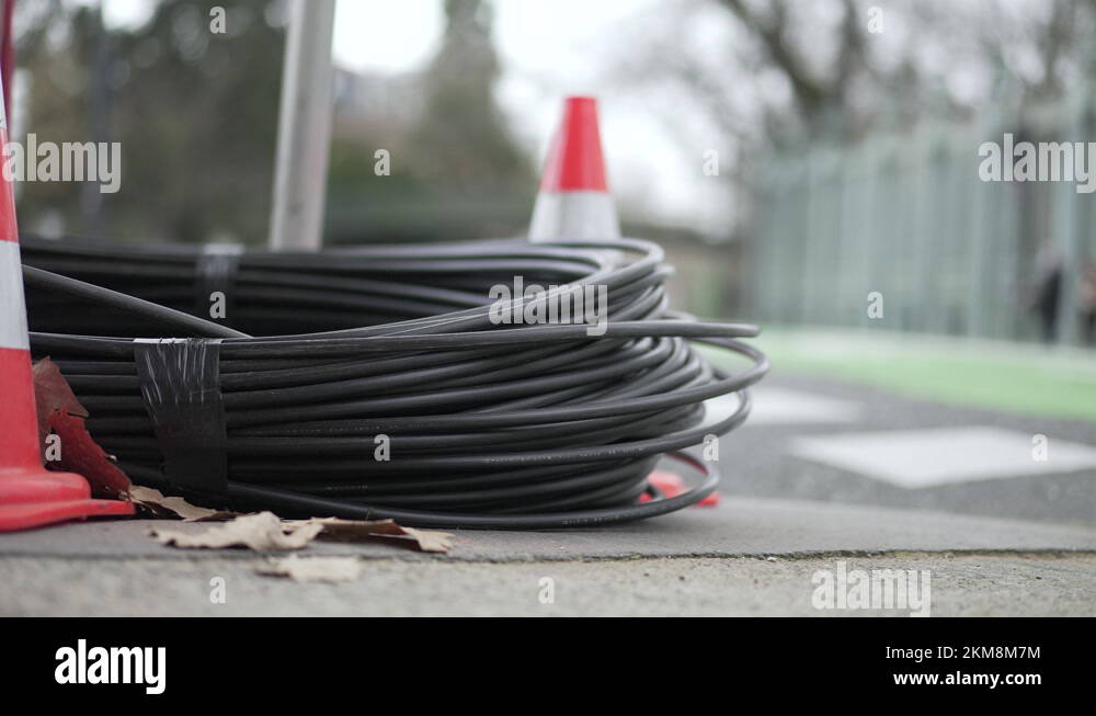 Electric cables street Stock Videos & Footage - HD and 4K Video Clips ...