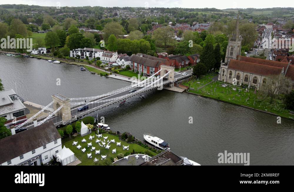 Marlow suspension bridge Stock Videos & Footage - HD and 4K Video Clips ...