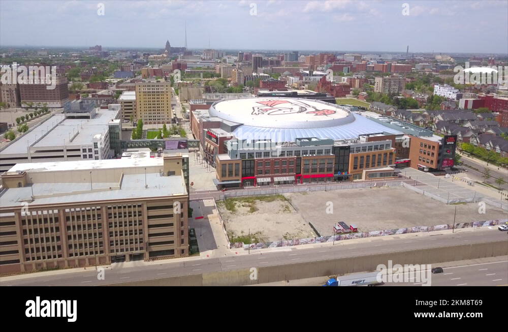 Little caesars arena building Stock Videos & Footage - HD and 4K Video ...