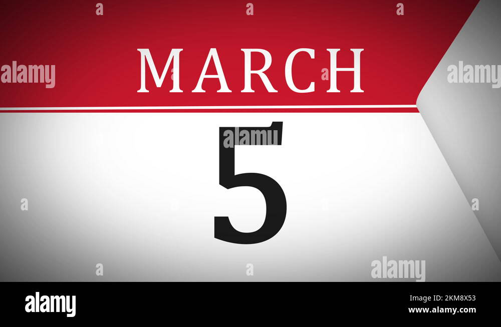 March march calender Stock Videos & Footage - HD and 4K Video Clips - Alamy