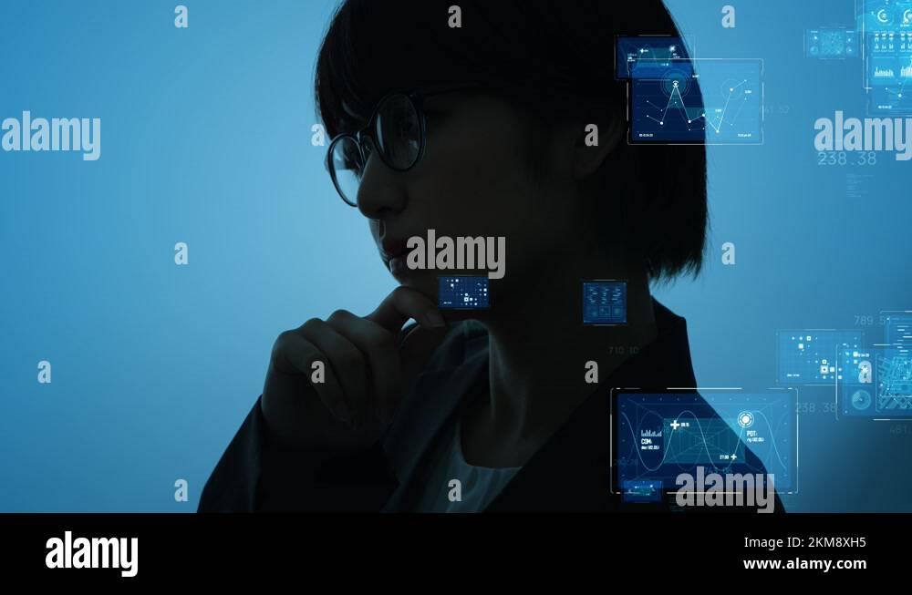 Science technology concept. AI (Artificial Intelligence). Management ...