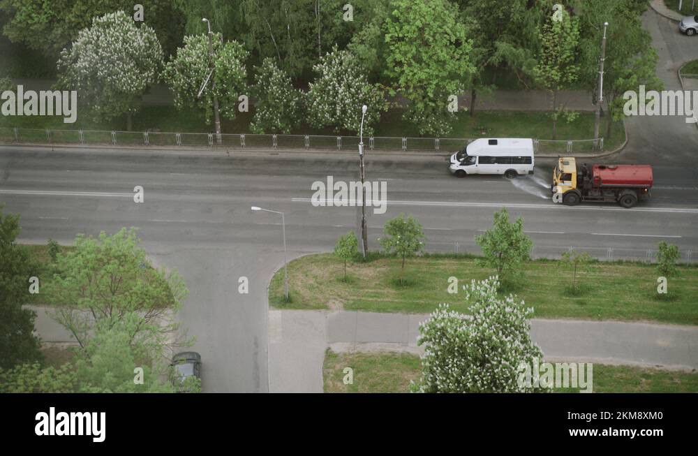 Road sprinkler Stock Videos & Footage - HD and 4K Video Clips - Alamy