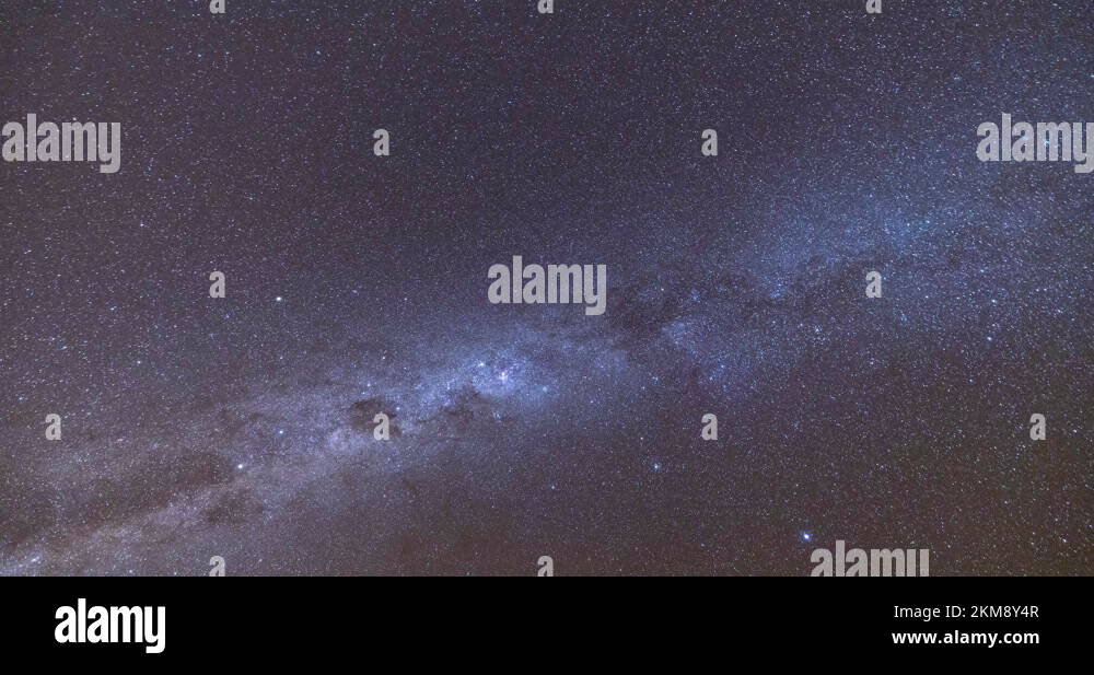 Time lapse of stars in the milky way galaxy moving across the night sky Stock Video Footage - Alamy