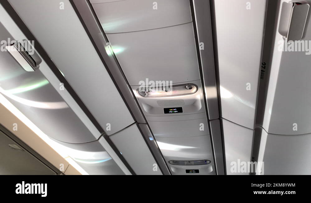 Airplane ceiling Stock Videos & Footage - HD and 4K Video Clips - Alamy