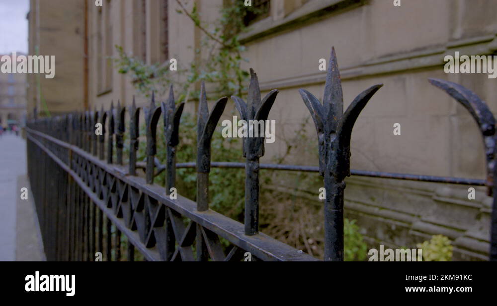 Black wrought iron fence Stock Videos & Footage - HD and 4K Video Clips ...
