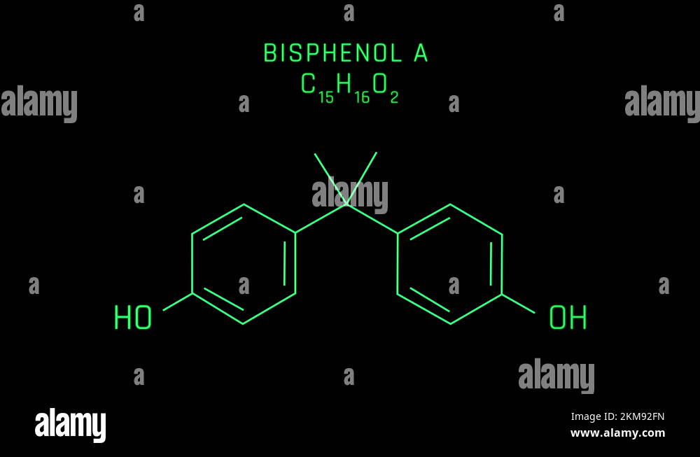 Bpa chemical structure Stock Videos & Footage - HD and 4K Video Clips ...