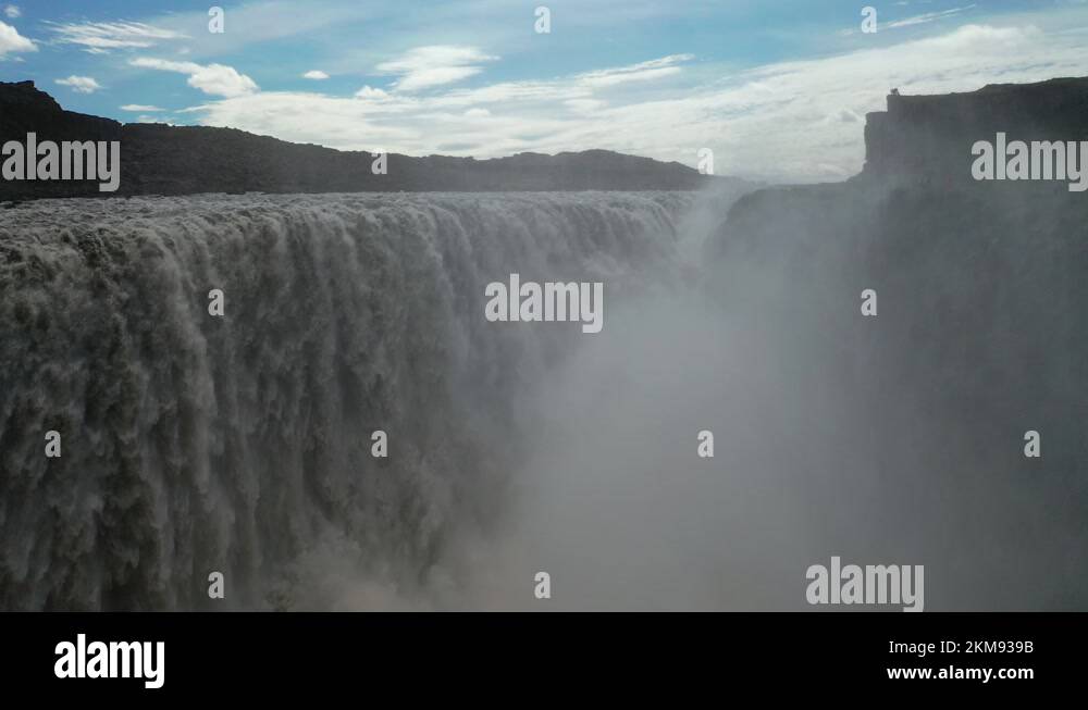 Europes most powerful waterfall Stock Videos & Footage - HD and 4K ...