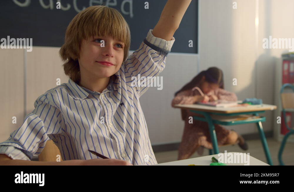 Child raising hand Stock Videos & Footage - HD and 4K Video Clips - Alamy