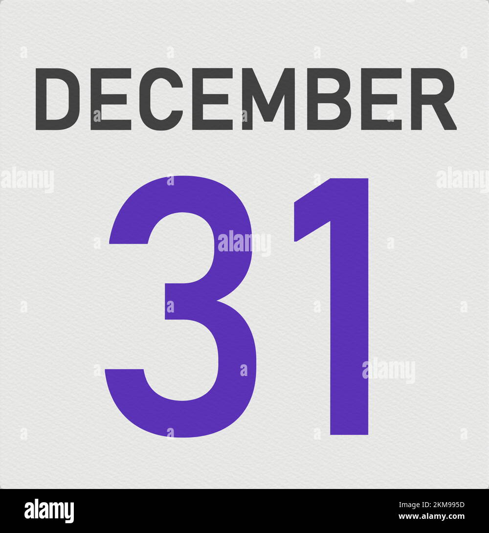 January 1 date behind crumpled paper page of a calendar, 3d animation ...
