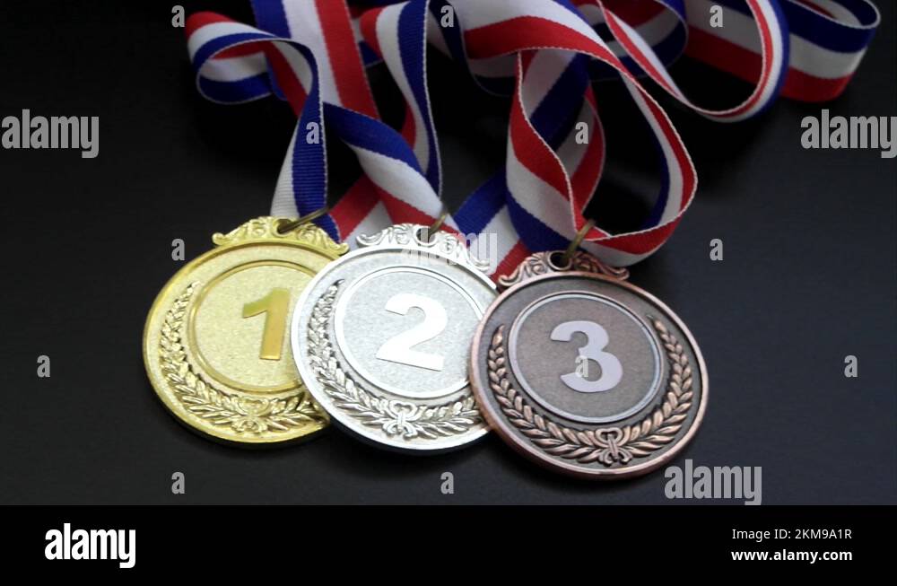 Silver prize medal Stock Videos & Footage - HD and 4K Video Clips - Alamy