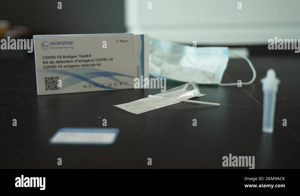 Covid 19 antigen test kit Stock Videos & Footage - HD and 4K Video ...