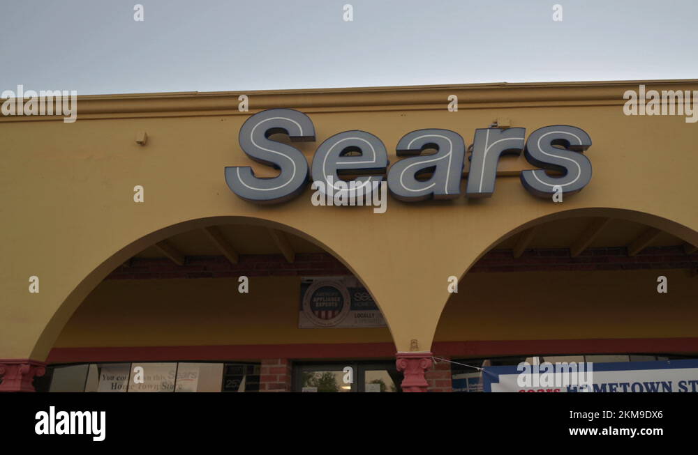 A sign for the sears department Stock Videos & Footage - HD and 4K ...