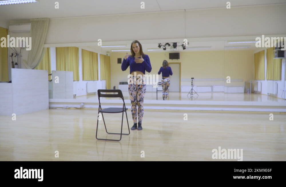 Female dance influencer and teacher Stock Video Footage - Alamy