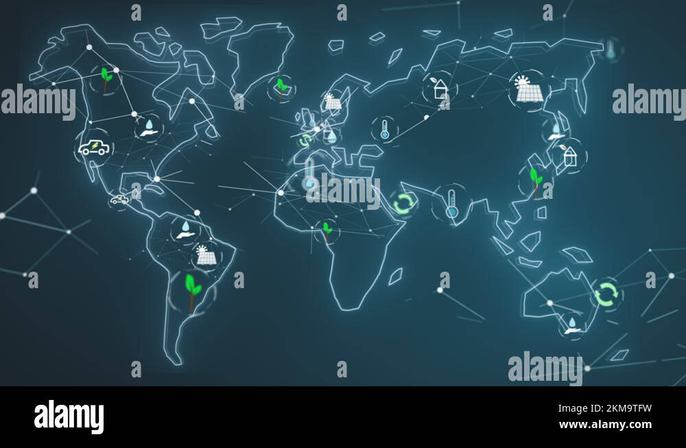 Ecological world map Stock Videos & Footage - HD and 4K Video Clips - Alamy