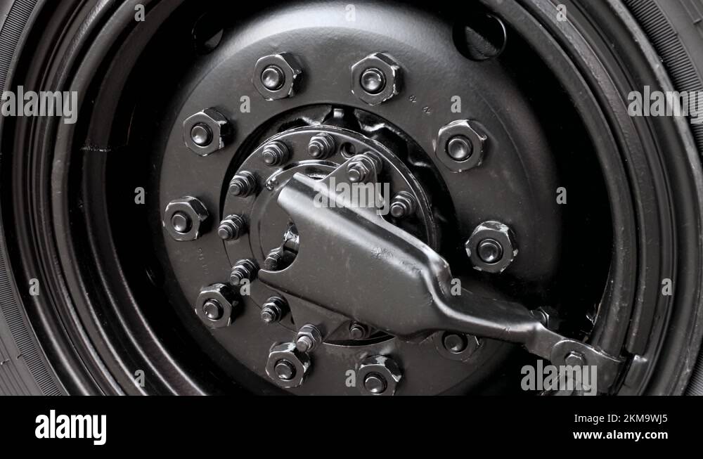 tire tread wheel with automatic tire booster system Stock Video Footage ...