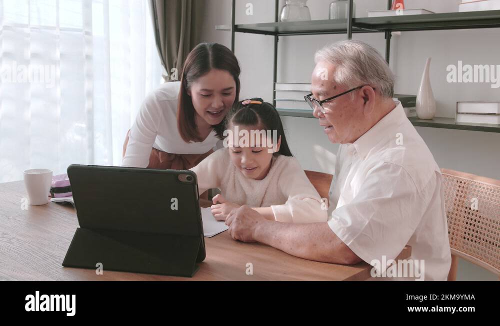 Children helping elderly Stock Videos & Footage - HD and 4K Video Clips ...