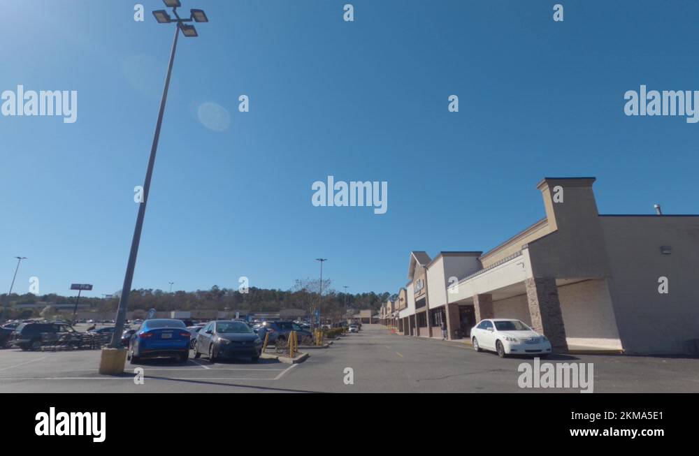 Shopping center strip mall commercial buildings Stock Videos & Footage ...