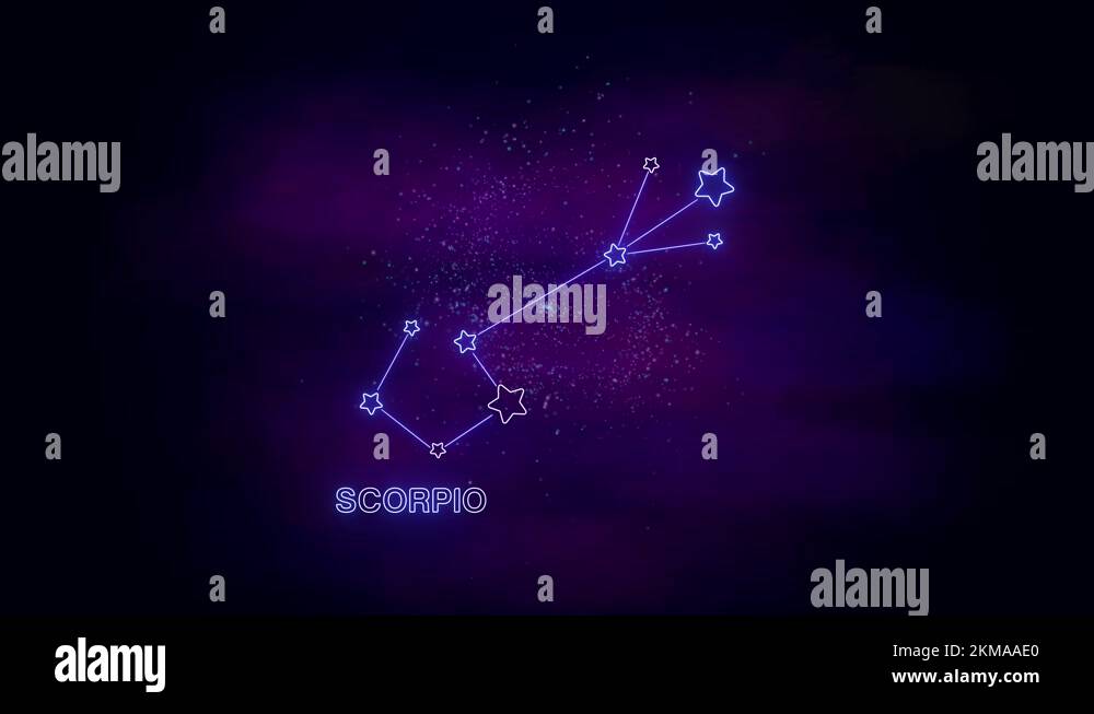 Scorpio star map zodiac Stock Videos & Footage - HD and 4K Video Clips ...