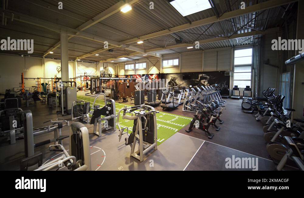 Empty gym many gym equipment Stock Videos & Footage - HD and 4K Video ...