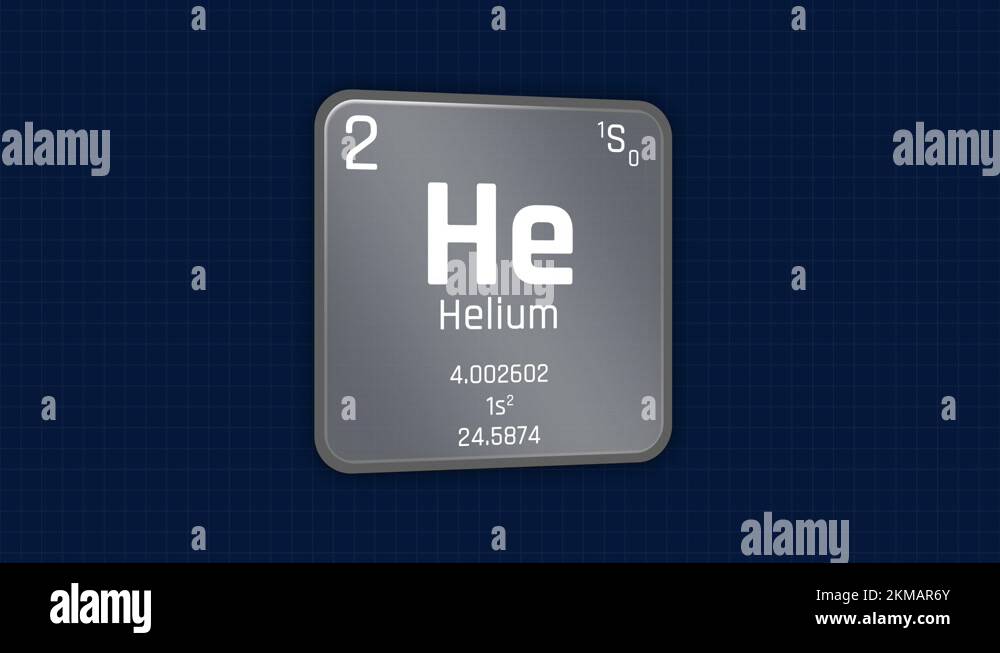 Helium chemical element periodic table Stock Videos & Footage - HD and ...
