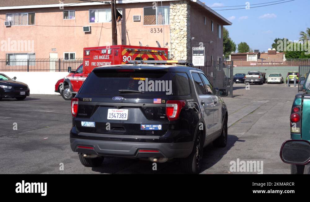 Lapd police car Stock Videos & Footage - HD and 4K Video Clips - Alamy
