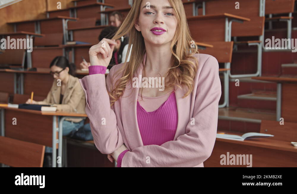 Glamorous university student Stock Videos & Footage - HD and 4K Video ...