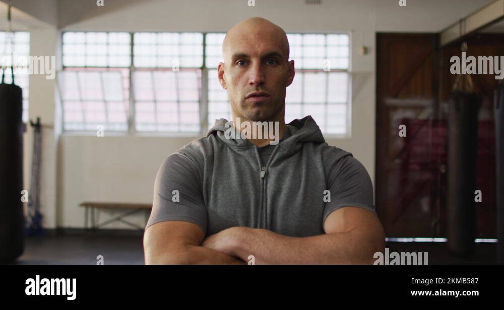 Portrait fit man crossed arms Stock Videos & Footage - HD and 4K Video ...