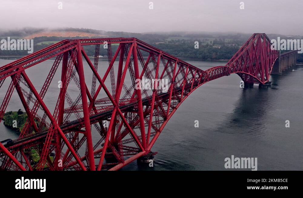 Forth firth rail bridge train crossing Stock Videos & Footage - HD and ...