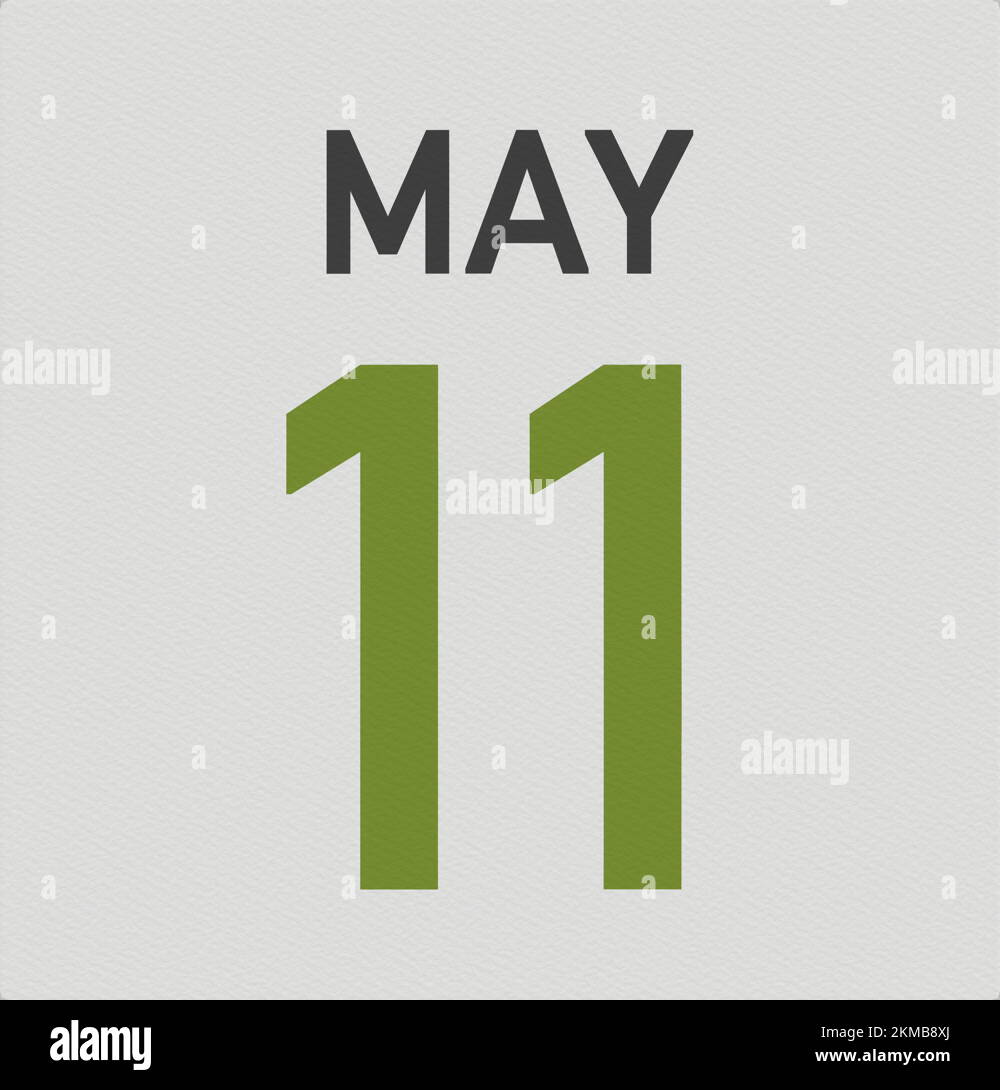 May 12 date behind torn page of a calendar, 3d animation Stock Video ...