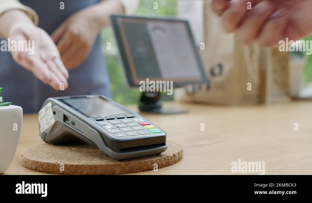 Credit card contactless paying wave cashless e-wallet digital payment ...