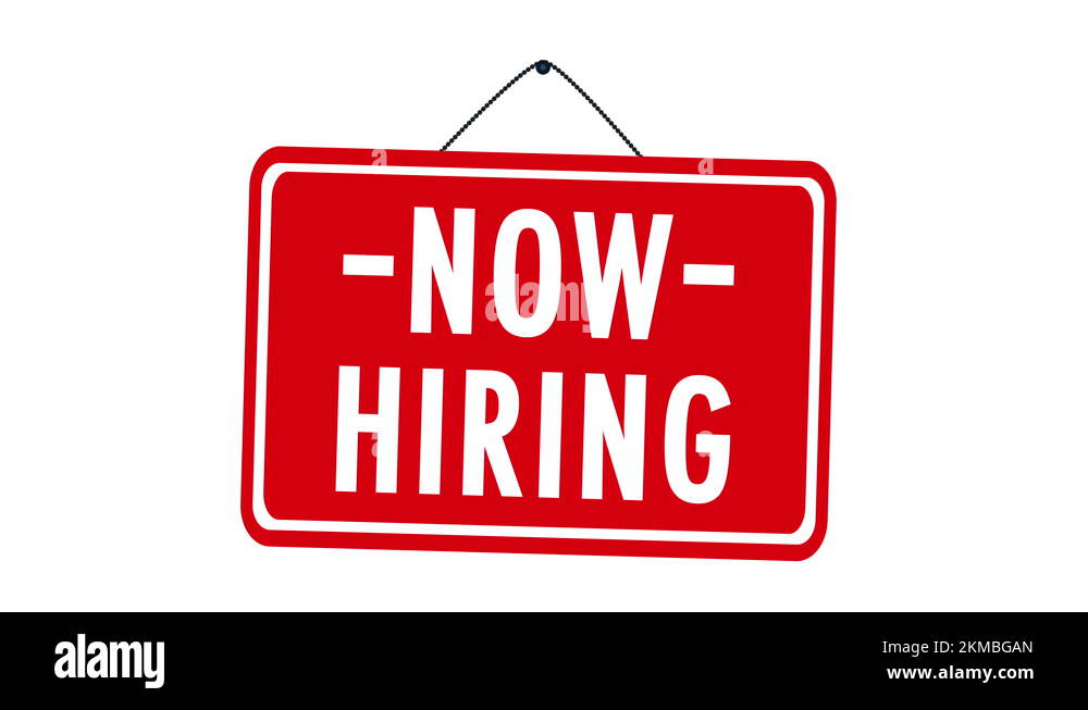 Now hiring sign Stock Videos & Footage - HD and 4K Video Clips - Alamy