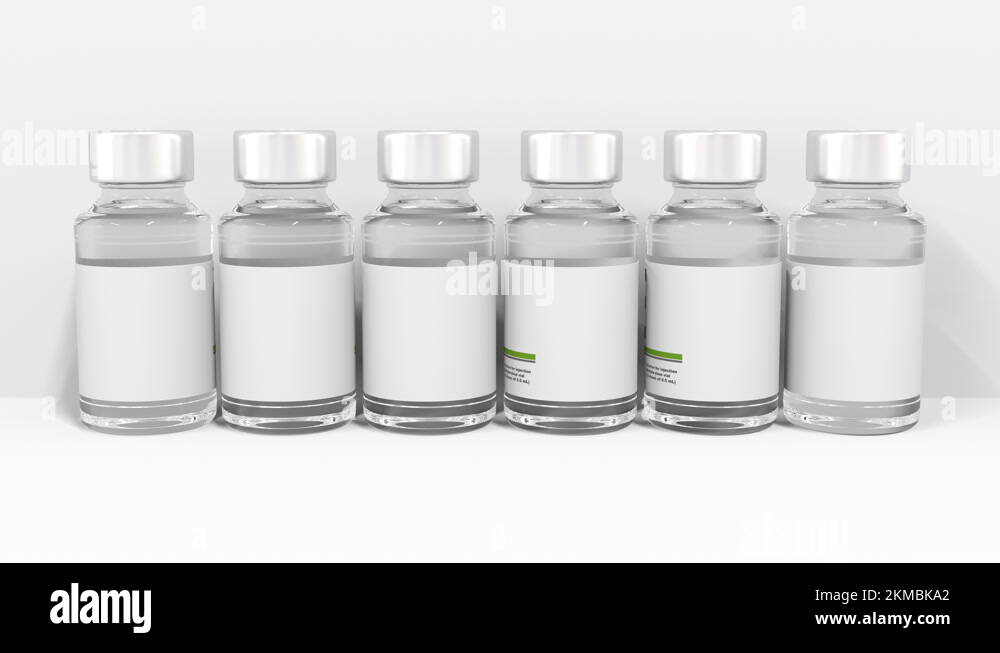 Medicine vials compose RABIES text, conceptual 3d animation Stock Video ...