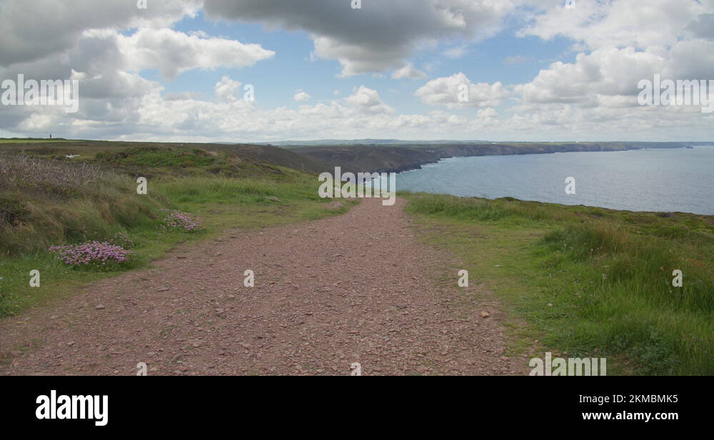 Cornwall coastal trail Stock Videos & Footage - HD and 4K Video Clips ...