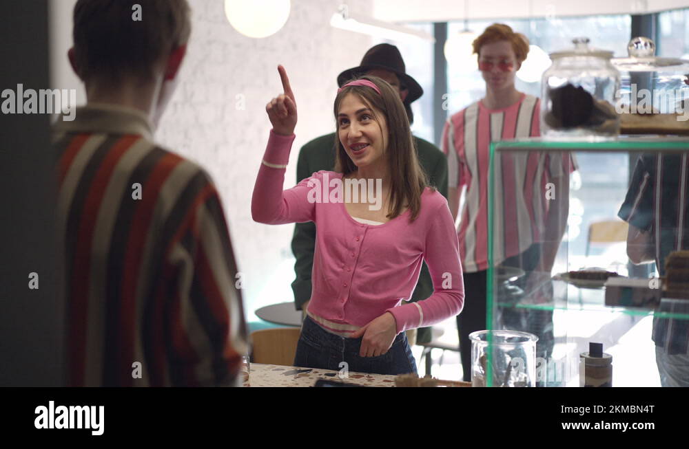 Coffee shop queue Stock Videos & Footage - HD and 4K Video Clips - Alamy