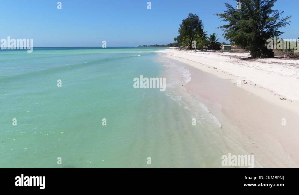 4K Aerial Seashore on Nihiwatu Beach, Sumba - Indonesia Stock Video ...