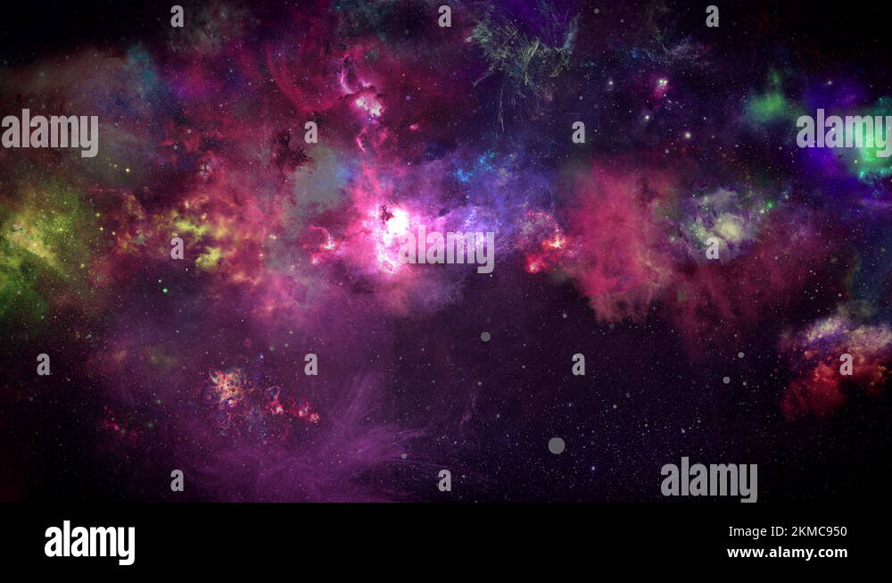 Flying In Orion Nebula, Animation Loop Stock Video Footage - Alamy