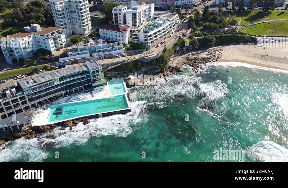 Bondi beach rock swimming pool Stock Videos & Footage - HD and 4K Video ...
